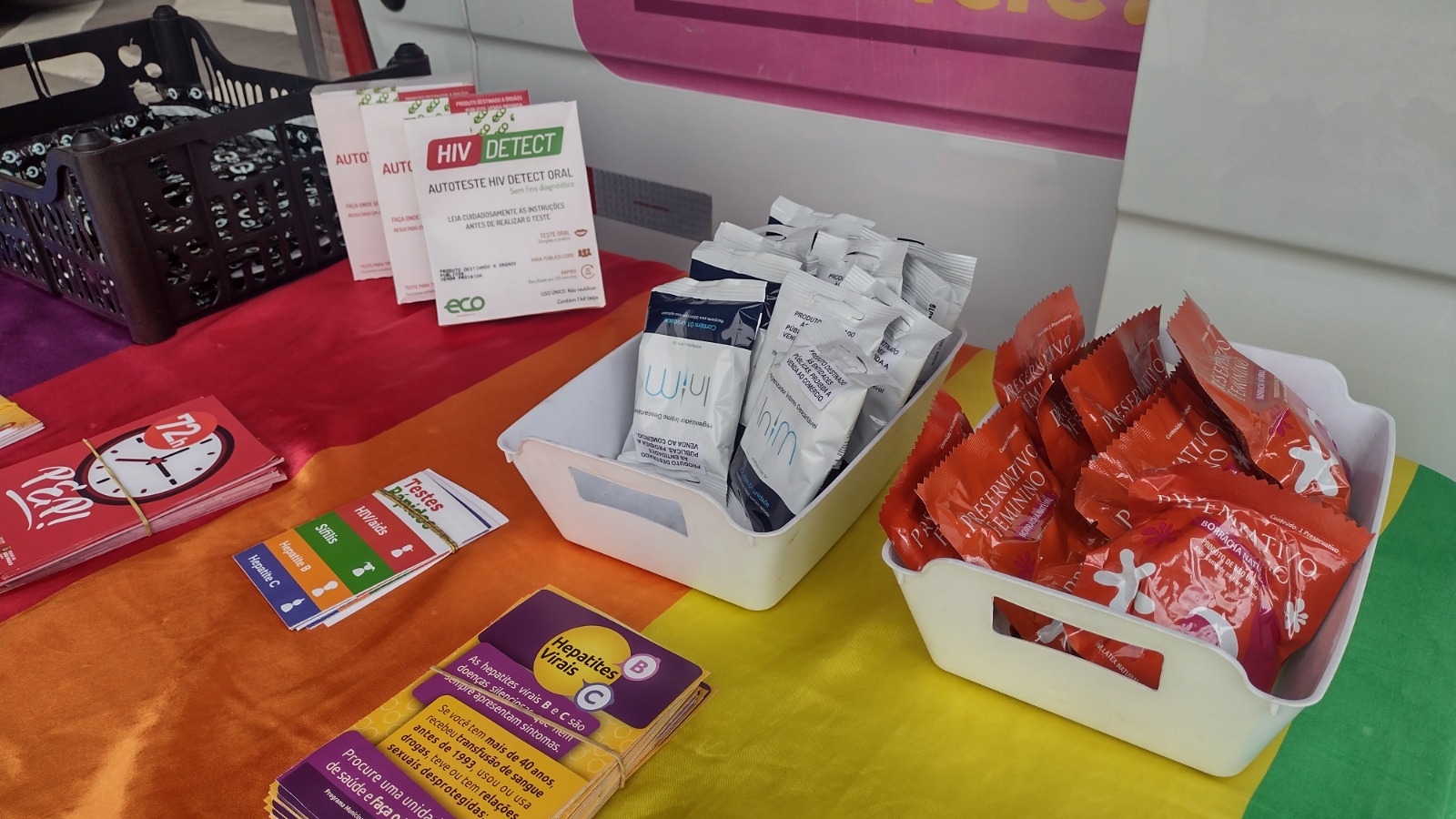 EMTU | Imprensa - Prevenção a DST - Terminal São Mateus